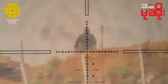 Sniper in Myanmar leaves several dead in intense battles.